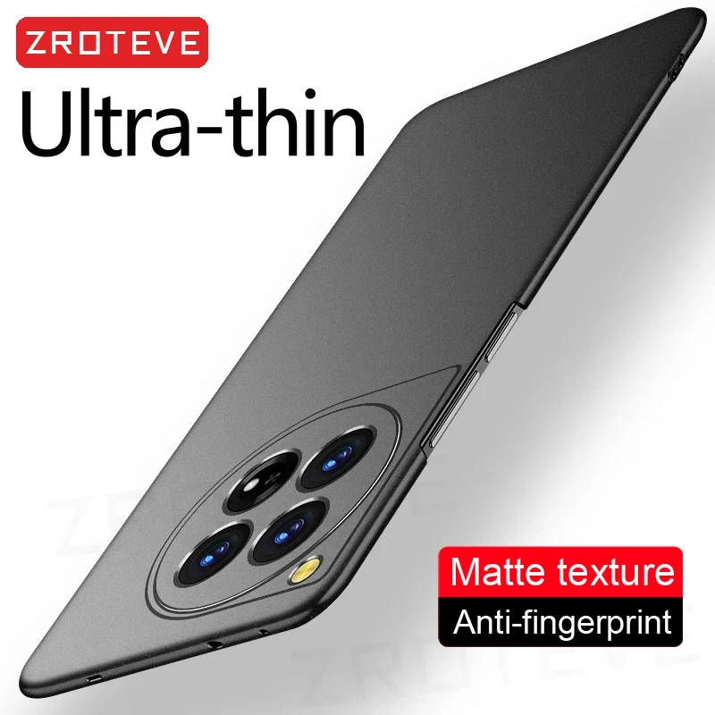 For-OnePlus12-Case-ZROTEVE-Slim-Hard-PC-Matte-Cover-For-OnePlus-12-12R ...