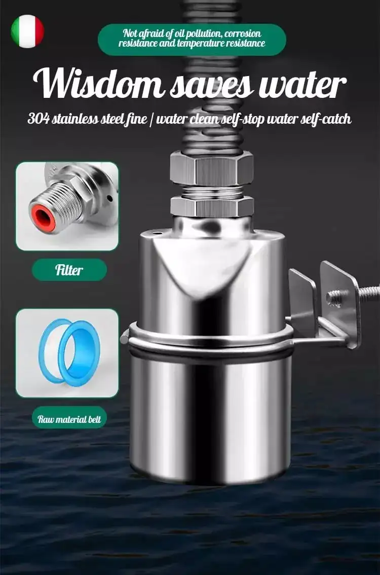 Stainless-Steel-Completely-Automatic-Water-Level-Control-Floating-Valve ...