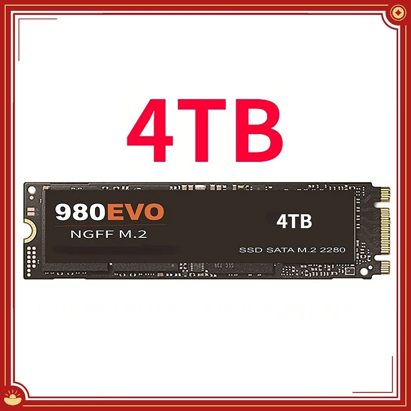 2023 ssd m2 ngff 4tb 980 evo plus 500gb unidade de estado sólido interno 1tb hdd disco rígido ...
