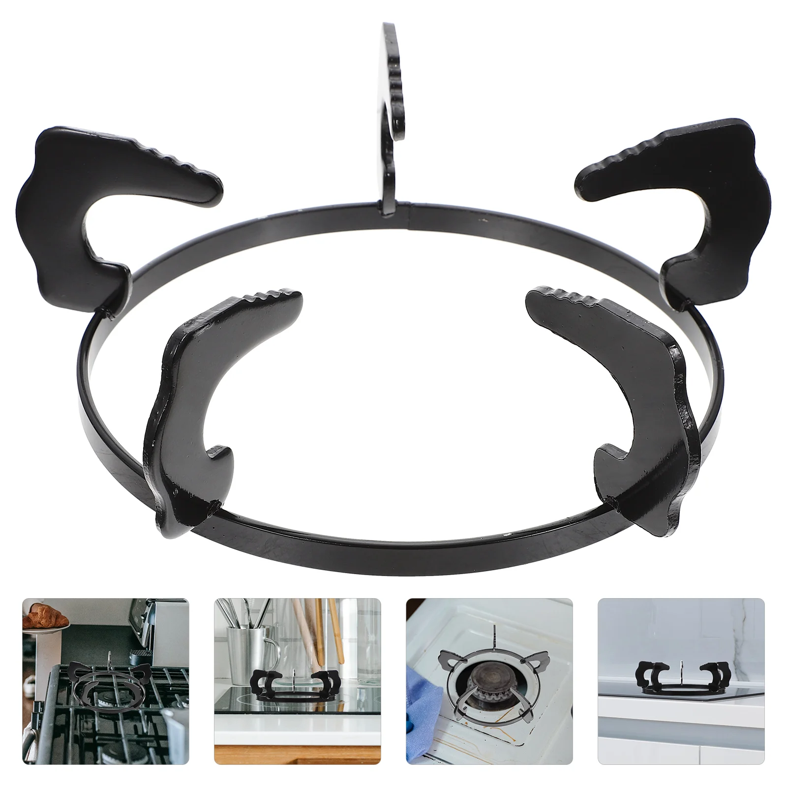 Household-Gas-Stove-Rack-Heat-Resistant-Iron-Stove-Rack-For-Kitchen-Wok ...