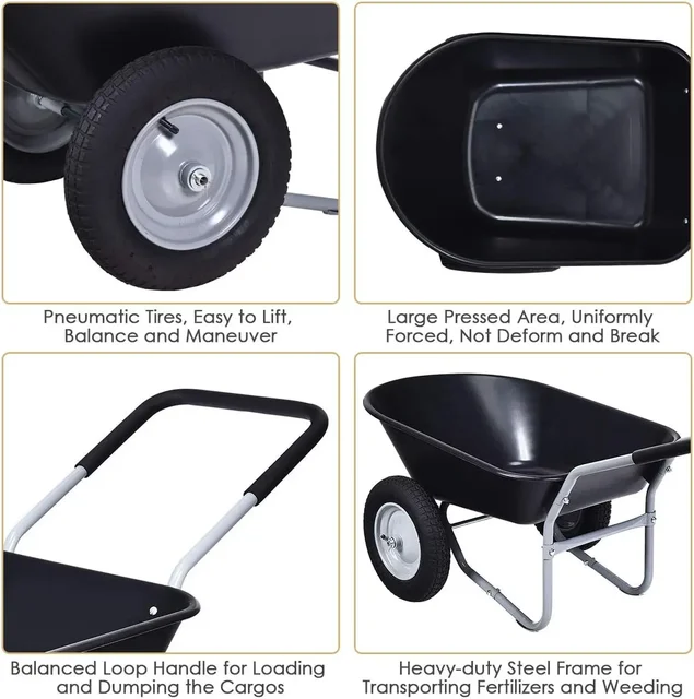 Dual Wheel Wheelbarrow – Outdoor Gear & Equipment | The Mountain Exp