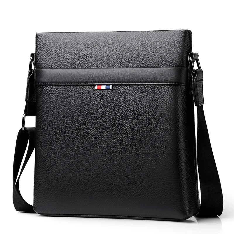 Designer Genuine Leather Crossbody Bag for Men Bags Casual Man ...