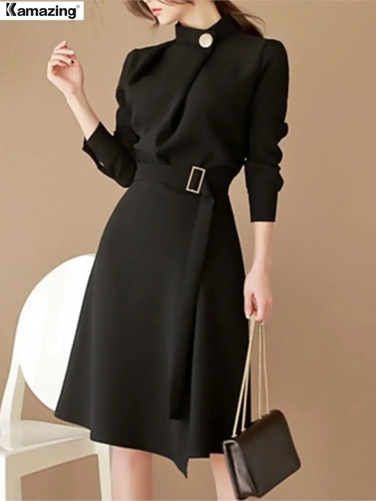 Spring-Women-Elegant-Vintage-Party-Dress-Office-Lady-Fashion-Vestidos ...