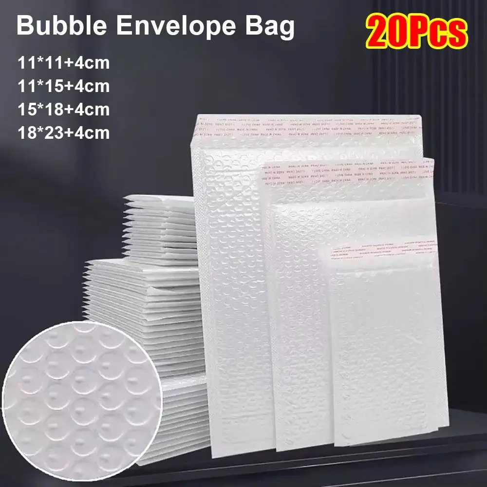 20Pcs New Soft Bubble Mailers Waterproof 11/15/18cm Shipping Bags ...