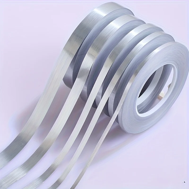 Silver Foil Adhesive Tape for Arts & Crafts, Waterproof and Anti-Mildew ...