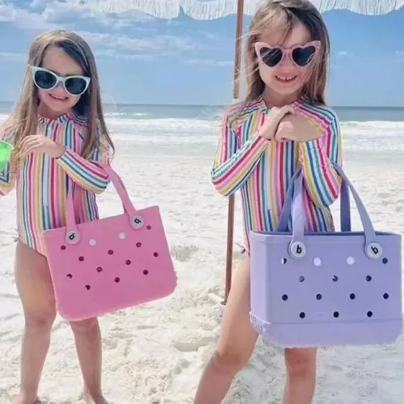 Mini-Children-Beach-Bogg-Bag-Fashion-Cute-Summer-Storage-Basket-Kid ...