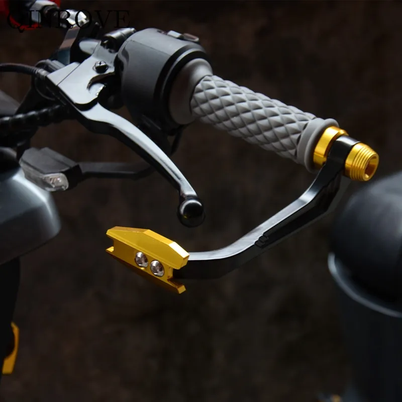 Motorcycle 17-22mm Handlebar Handguard Aluminum Alloy Falling Protector ...