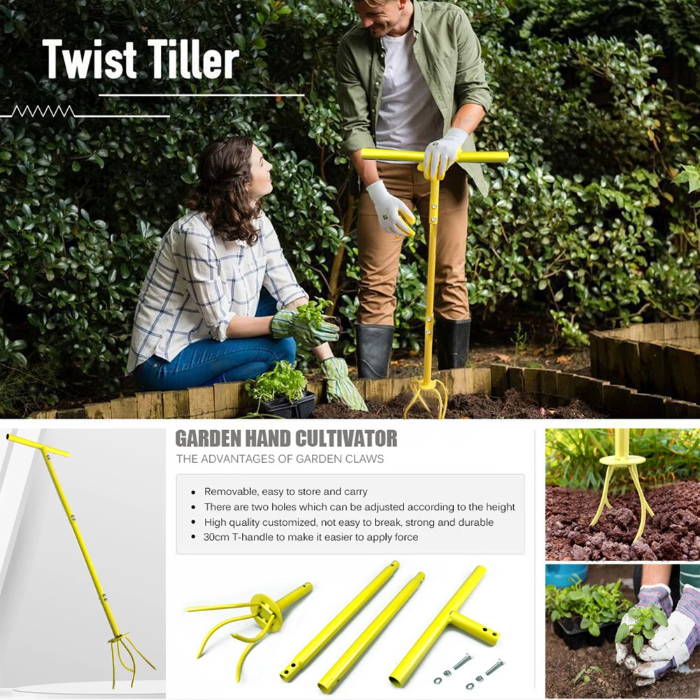 Spike Tiller Cultivator Hand