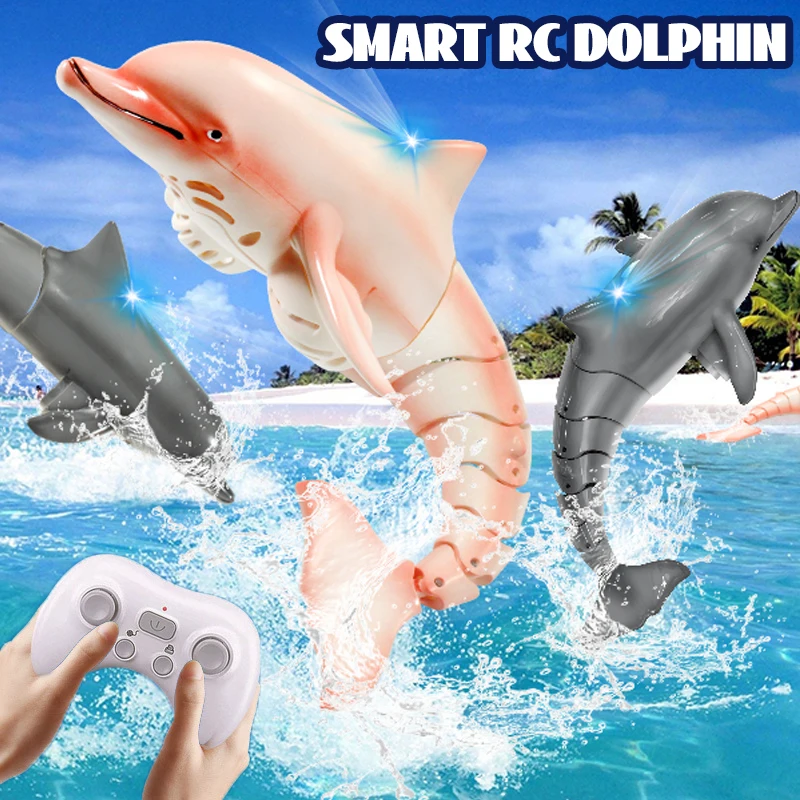 Smart Rc Dolphin Whale Remote Controlled Boat Ship Submarine Robots ...