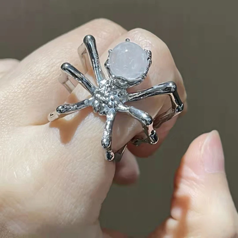 Finger Ring Spider | Womens Ring Spider | Spider Ring Adjustable ...