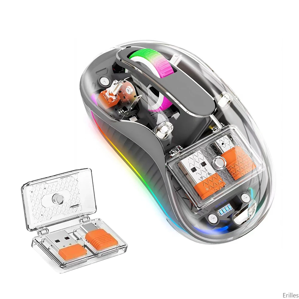 New-Style-Fully-Transparent-Mouse-Bluetooth-Wireless-Tri-mode-Mute-Led ...