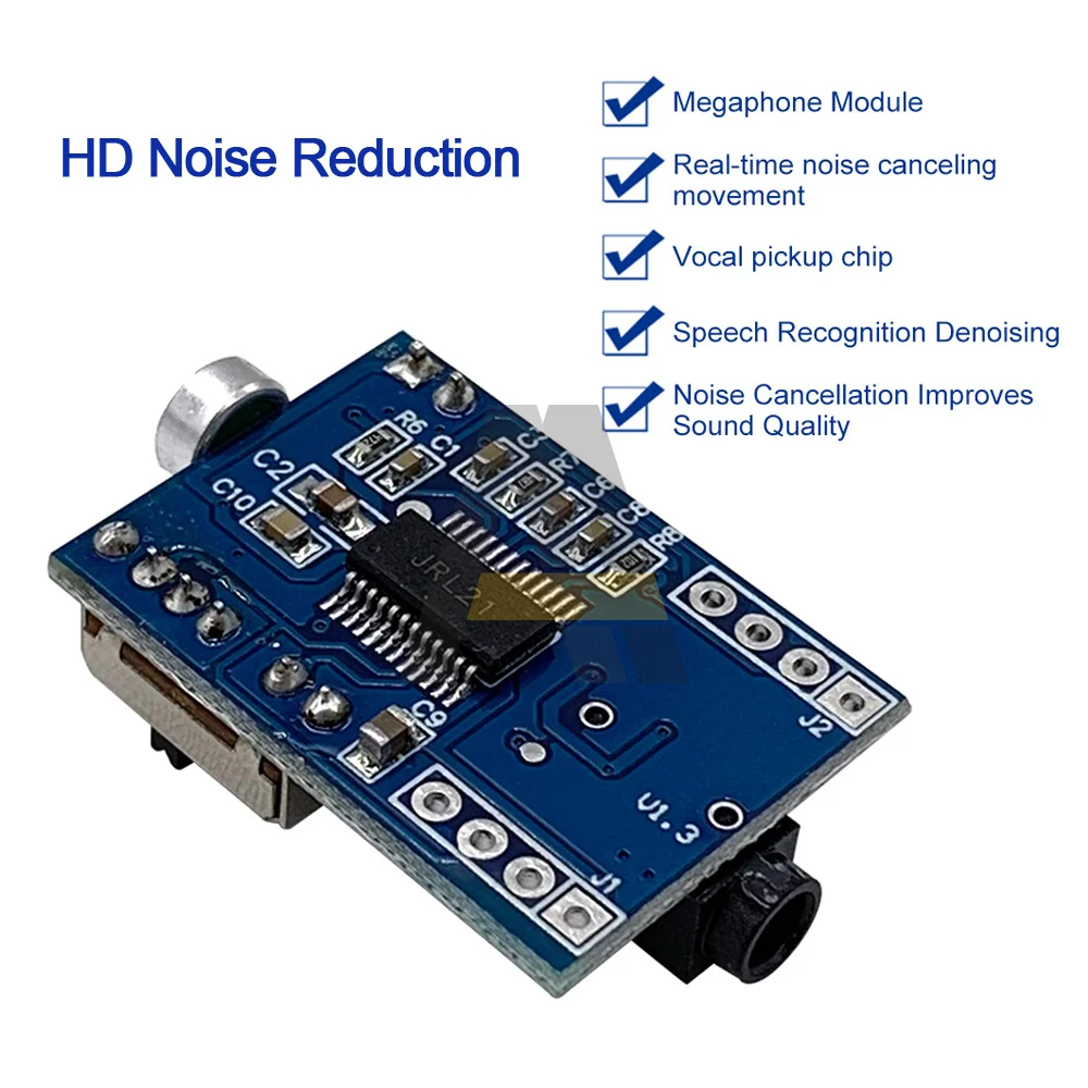 High-definition noise reduction microphone module Megaphone module Real ...