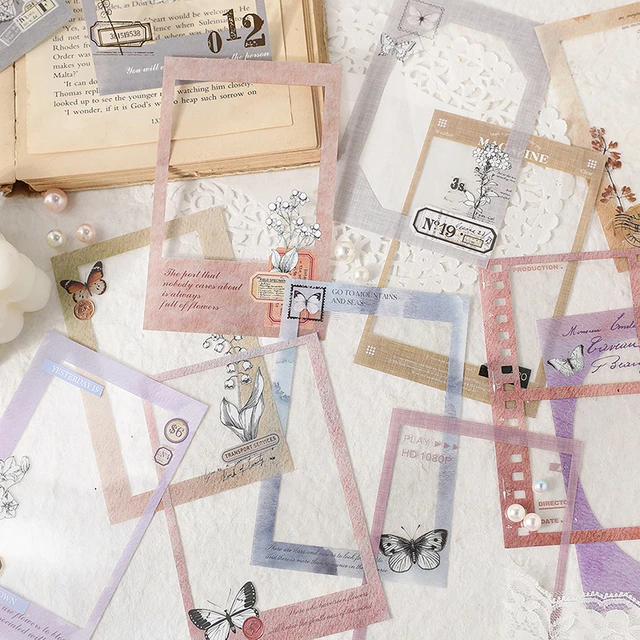 Transparent Collage Stickers