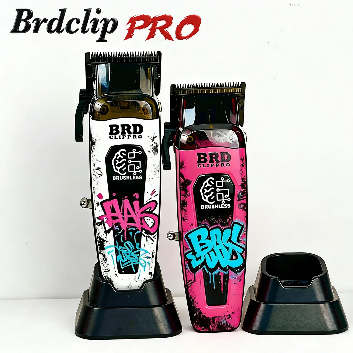 Professional Barber BRD 106Brushless Fade Hair Clipper Barber Shop Hair ...