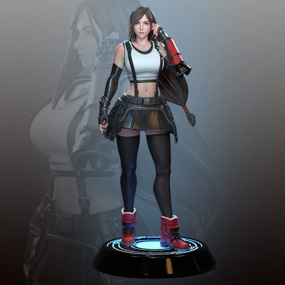 Miniature-Resin-Plastic-Model-Kit-Jia-Ling-Bao-Tifa-Lockhart-Unpainted ...