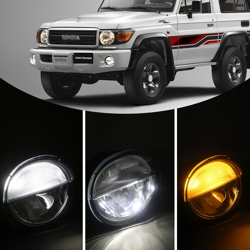 for toyota Land Cruiser Prado J70 LC70 LC71 LC76 LC78 LC79 Led Front ...