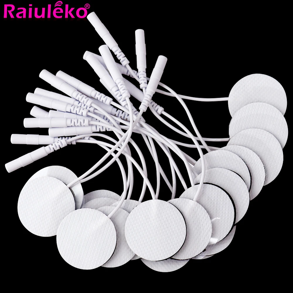 10-20Pcs-TENS-Electrode-Pads-Gel-Self-Adhesive-Patch-Stickers-For ...