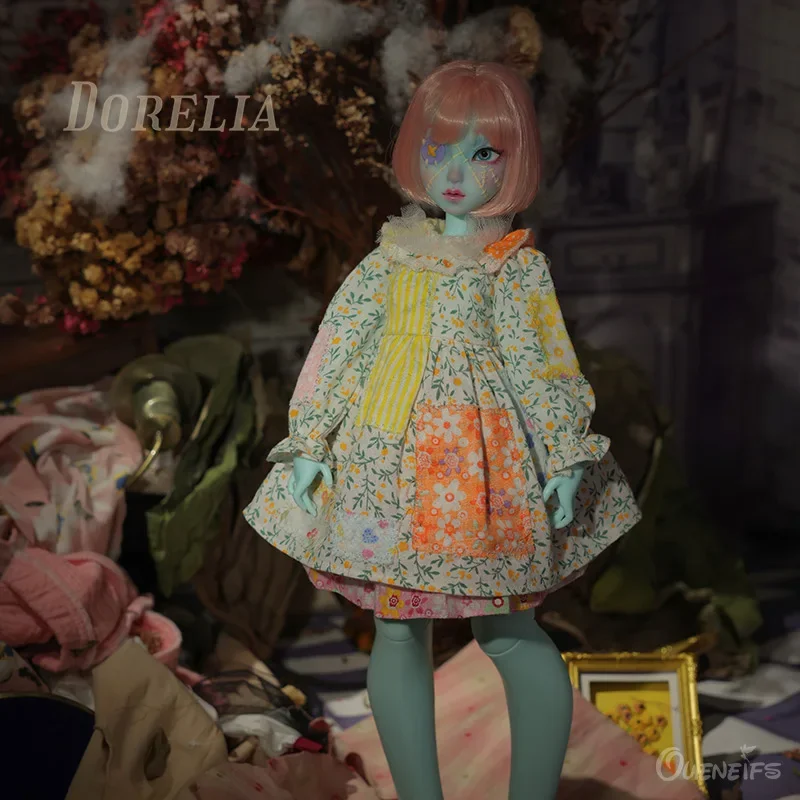 BJD-Doll-1-4-Dorelia-with-4-points-Yvlu-body-Resin-Toys-Colorful-Face ...