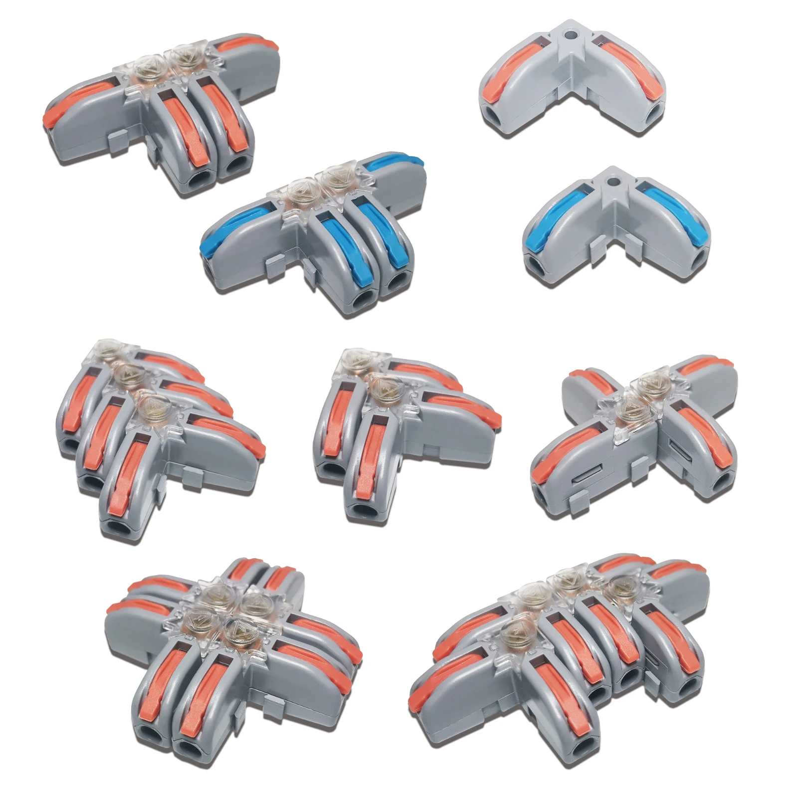 Wire Connectors Splicing Terminal Block Conductor L11 Push-In Mini ...