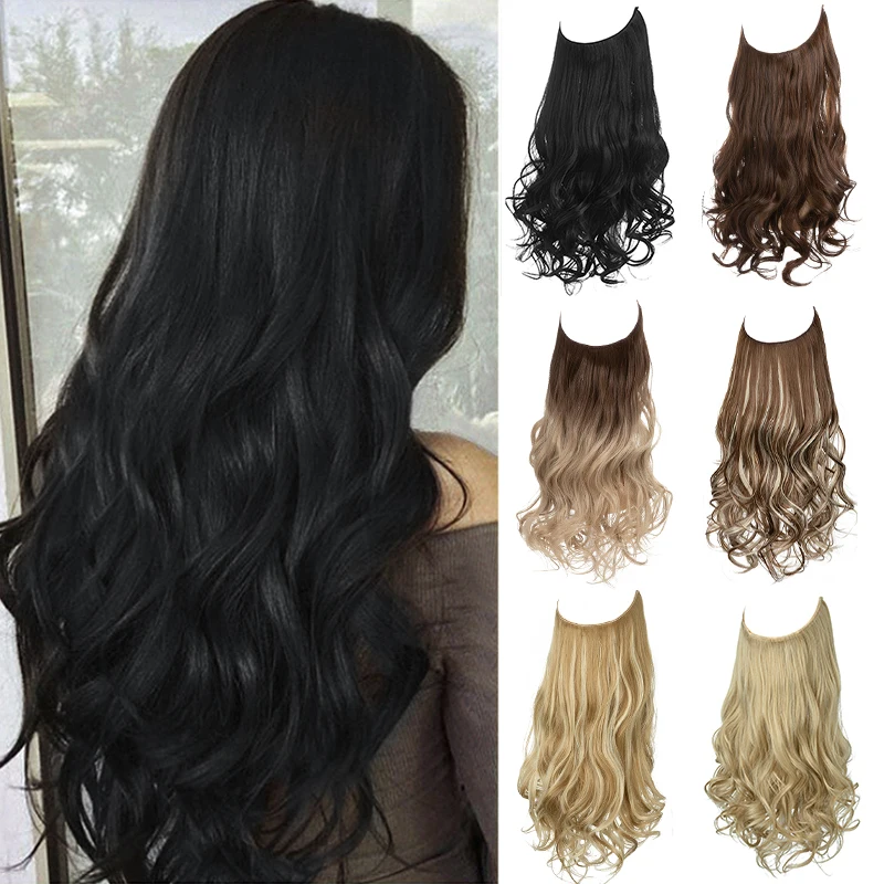 Premium-Synthetic-Clips-In-Natural-Daily-Wear-Hair-Extension-Ombre-One ...