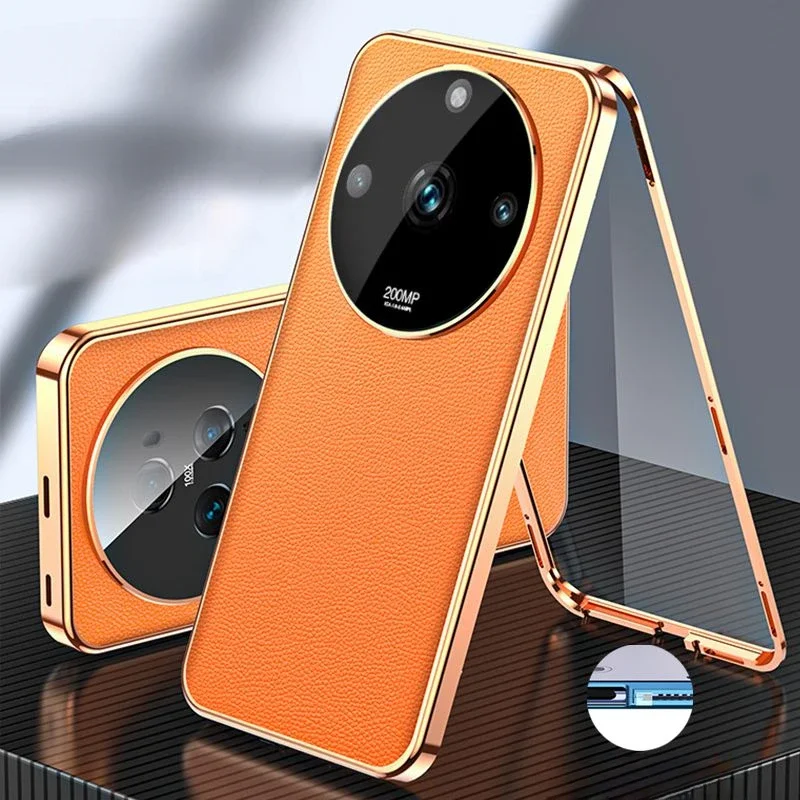 Magnetic Glass Case For Realme 11 Pro+ Cases 360° Full Protection ...