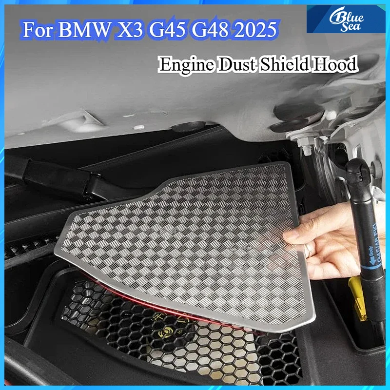 For BMW X3 G45 G48 2025 Car Engine Dust Shield Hood Anti Insect Cover ...