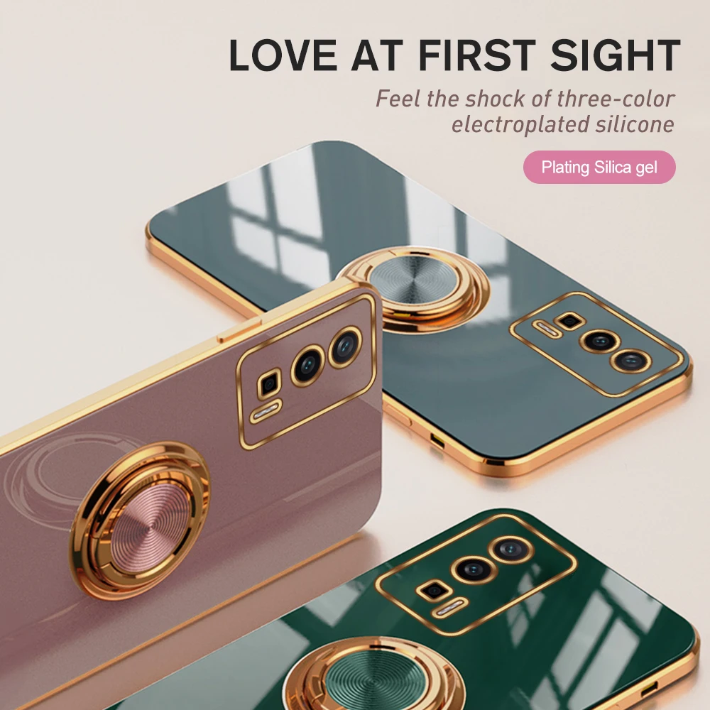 Plating-Gold-Frame-TPU-Soft-Cover-For-Xiaomi-Poco-F5-Pro-5G-Case-PocoF5 ...