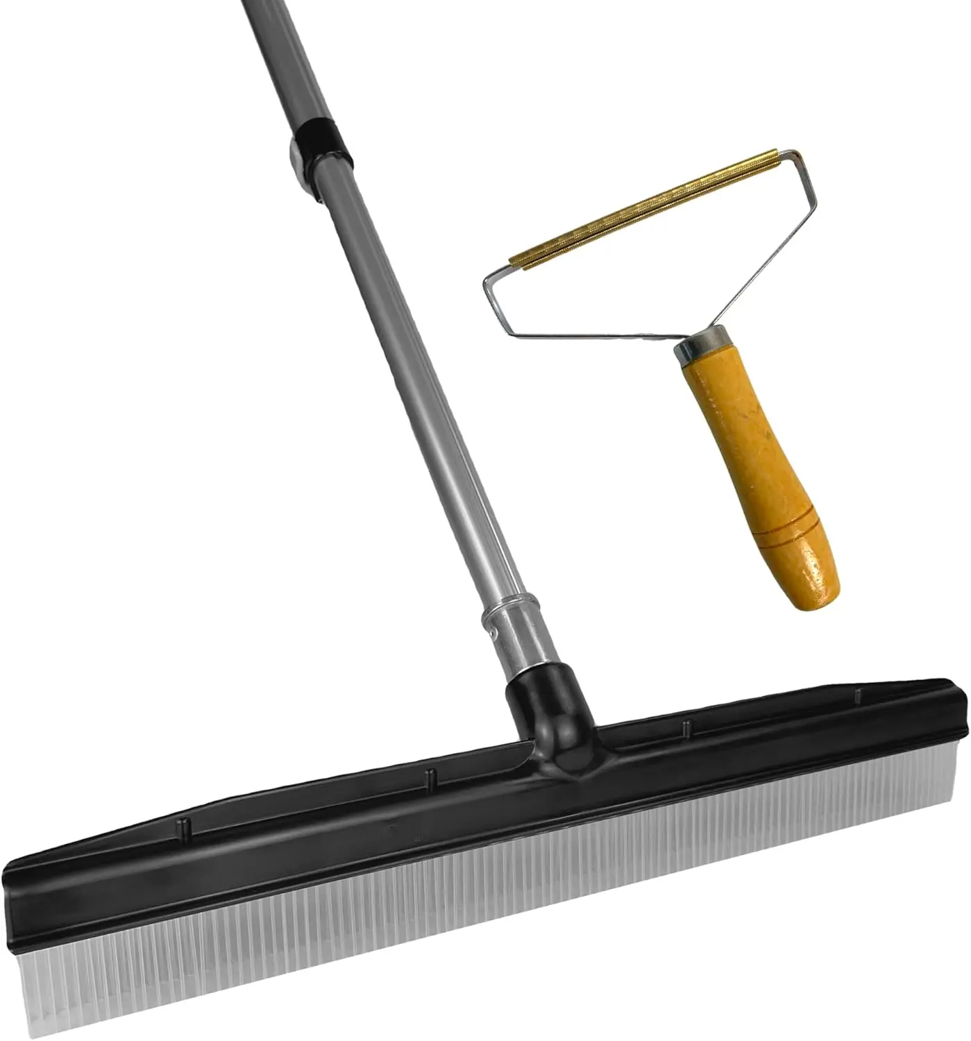 Room Groom Carpet Rake Groomer With Telescoping 54"" Adjustable Handle ...