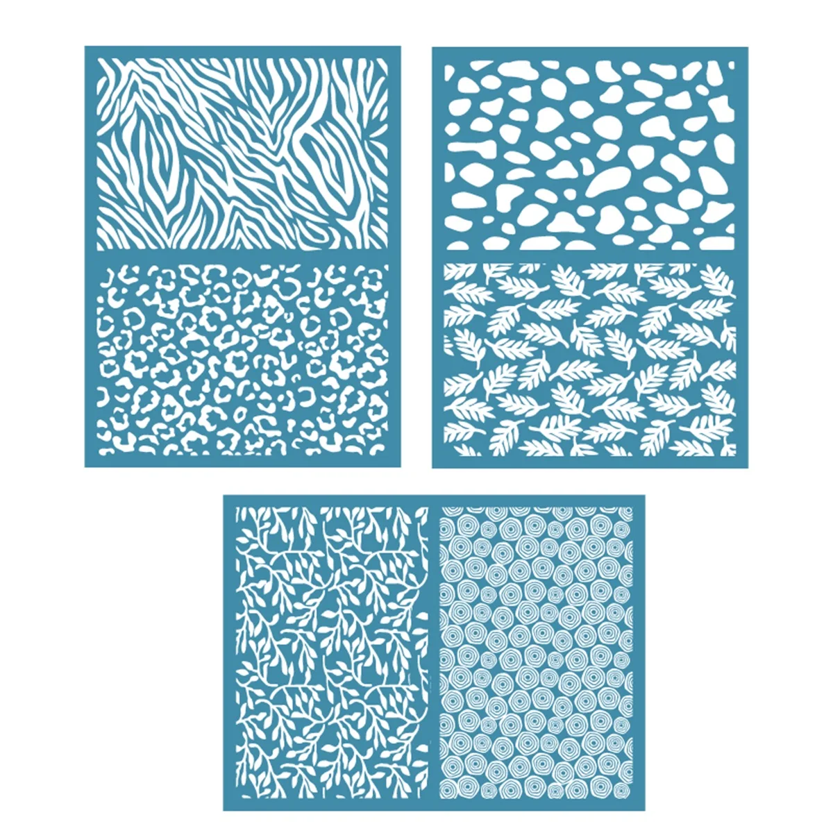 12x16cm-Silk-Screen-Stencils-for-Polymer-Clay-Reusable-Silkscreen-Print ...