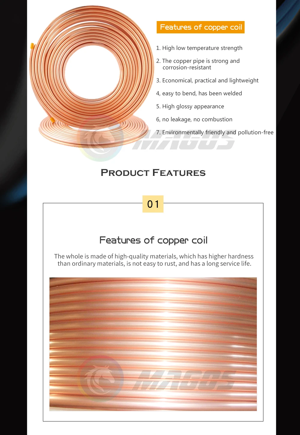 Generic Pure Copper PC Water Cooling Soft Tube Laptop Heatsink Hose ...