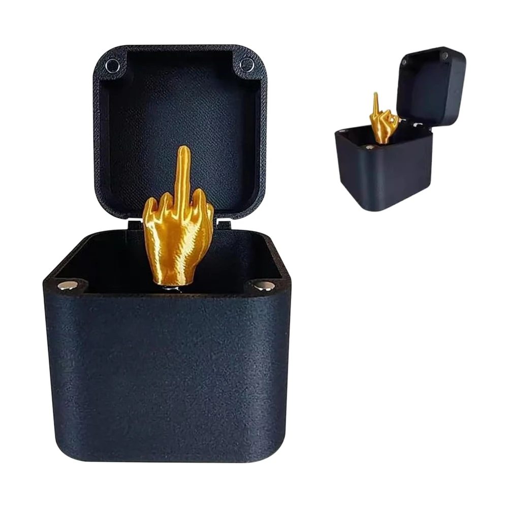 Christmas Interesting Prank Gift Middle Finger Surprise Gift Box Toy ...