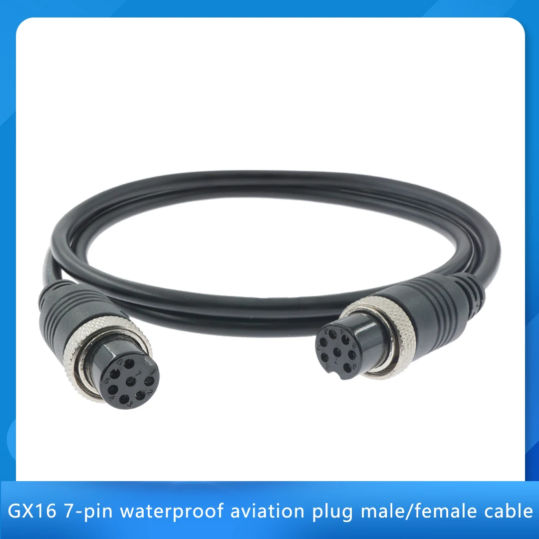 GX16-Aviation-Plug-Socket-Connection-Wire-Industrial-Grade-7-Pin-Male ...