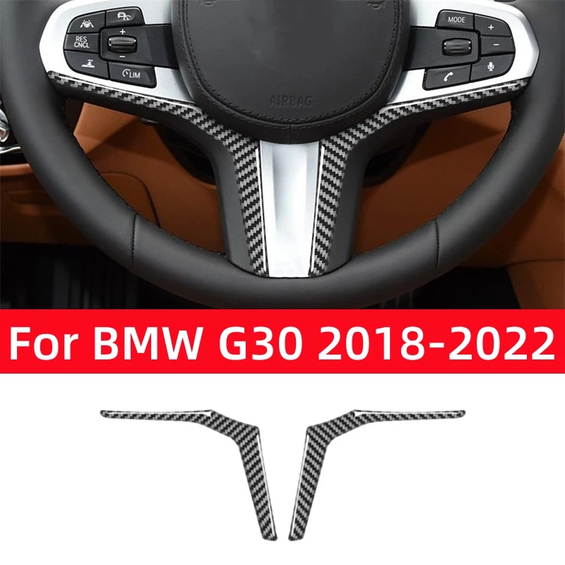 For BMW 5 Series G30 2018-2022 Accessories Carbon Fiber Interior Car ...