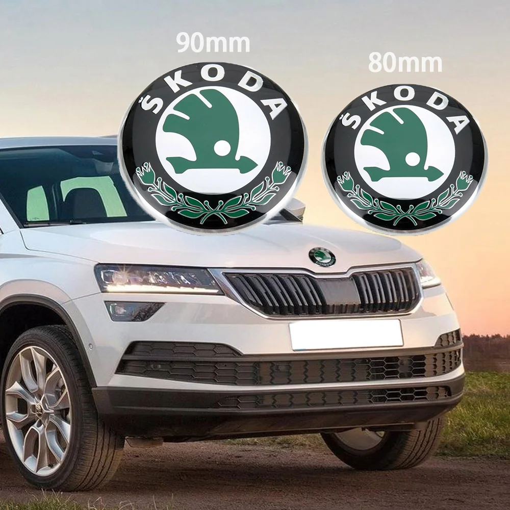 Insignia-de-emblema-delantero-y-trasero-para-Skoda-Fabia-Octavia-Superb ...