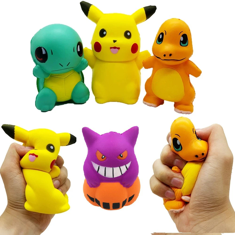 Pokemon-Pikachu-Squishy-Anti-stress-Fidget-Toys-Kawaii-Turtle-Squishy ...