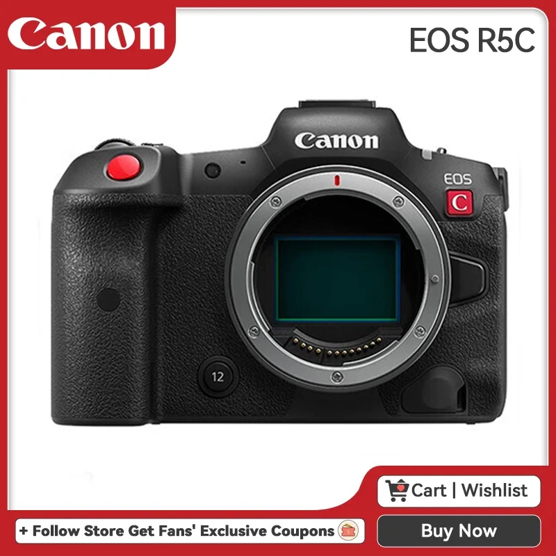 Canon Eos R5c Full-frame Professional Flagship Video Mirrorless Camera ...
