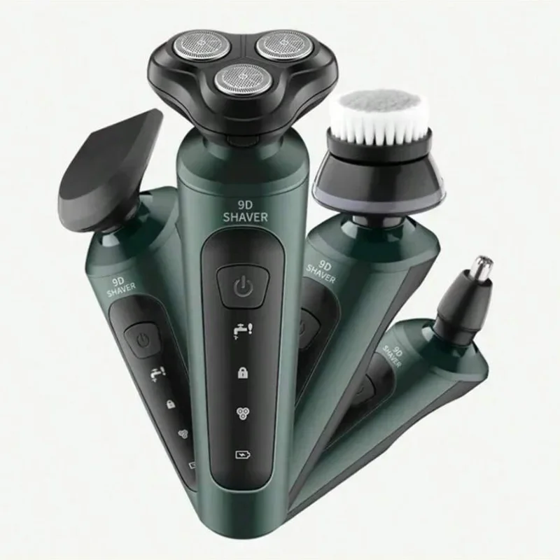 9D-Electric-Shavers-For-Men-Waterproof-Electric-Trimmer-Razor-Wet-Dry ...