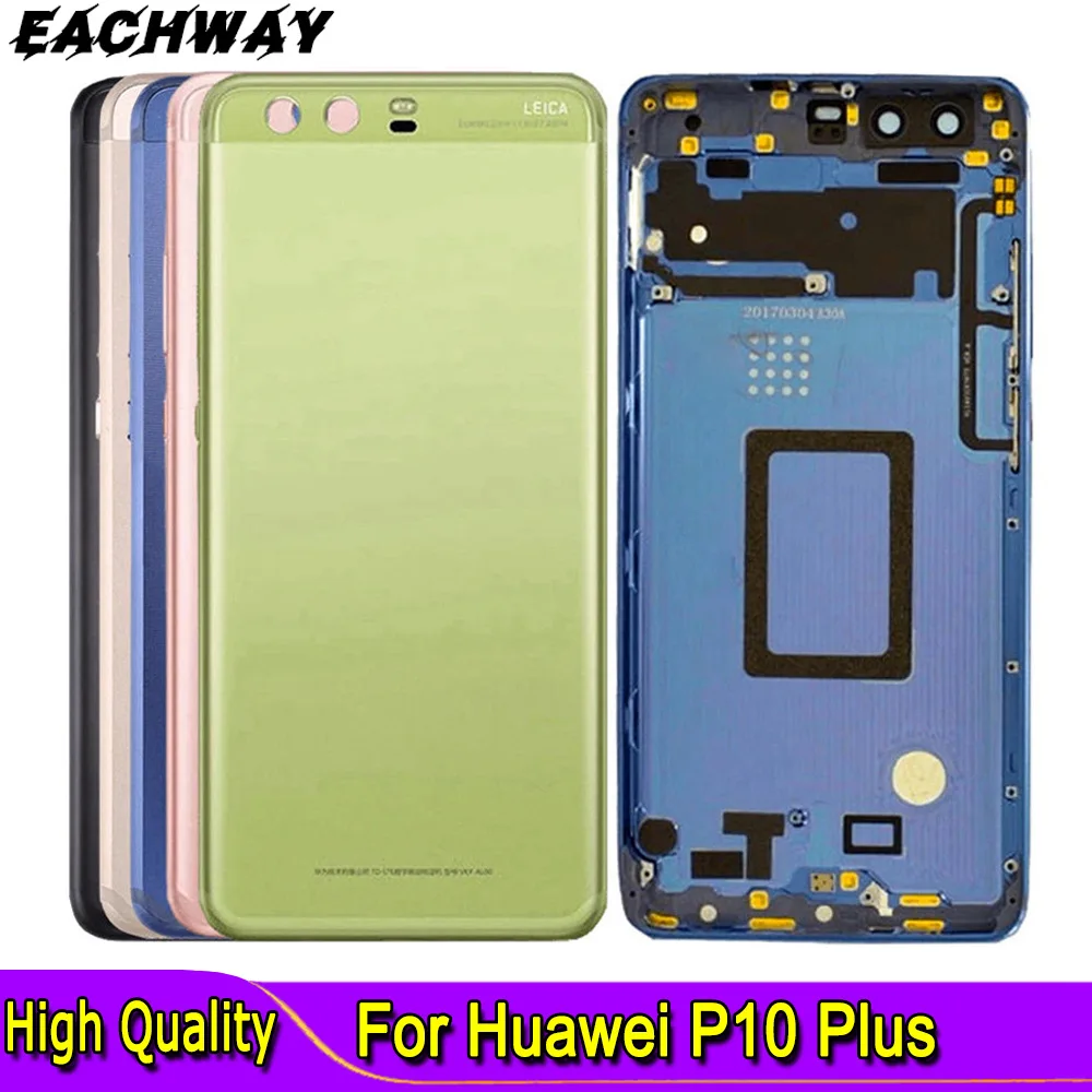 화웨이 P10 플러스 후면 배터리 커버 후면 도어 하우징 케이스 5.1 "화웨이 P10 배터리 커버용 중간 프레임 섀시 교체|휴대폰 케이스| - AliExpress