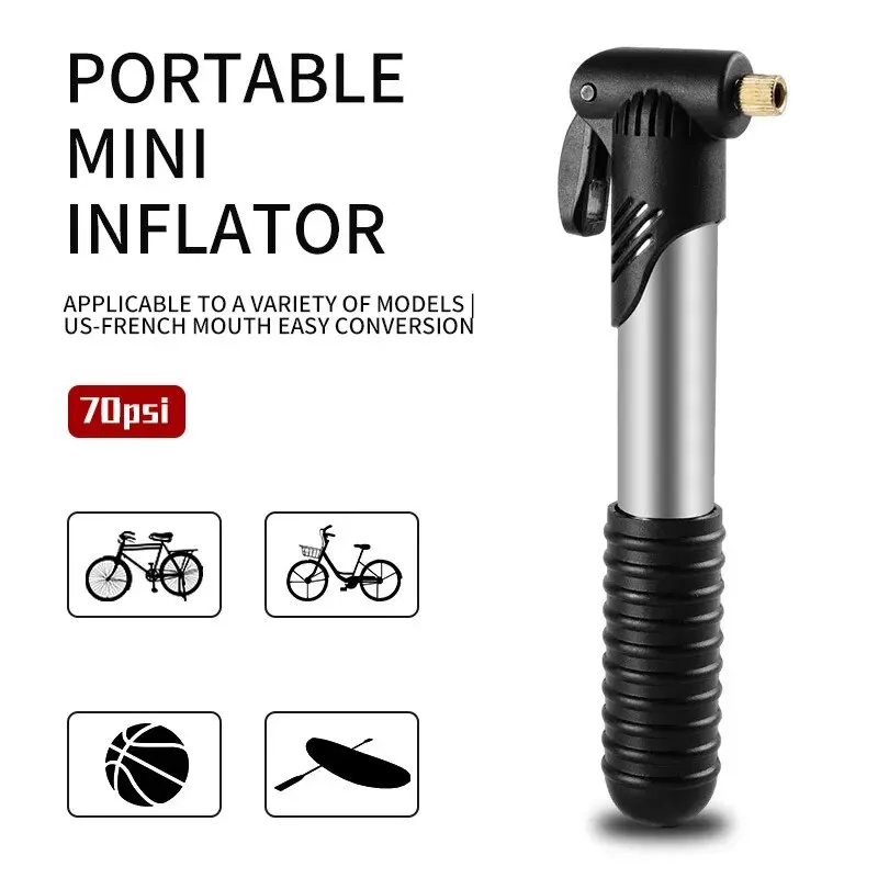 Bicycle-Inflator-Mountain-Bike-Road-Bike-Portable-Mini-Inflator ...