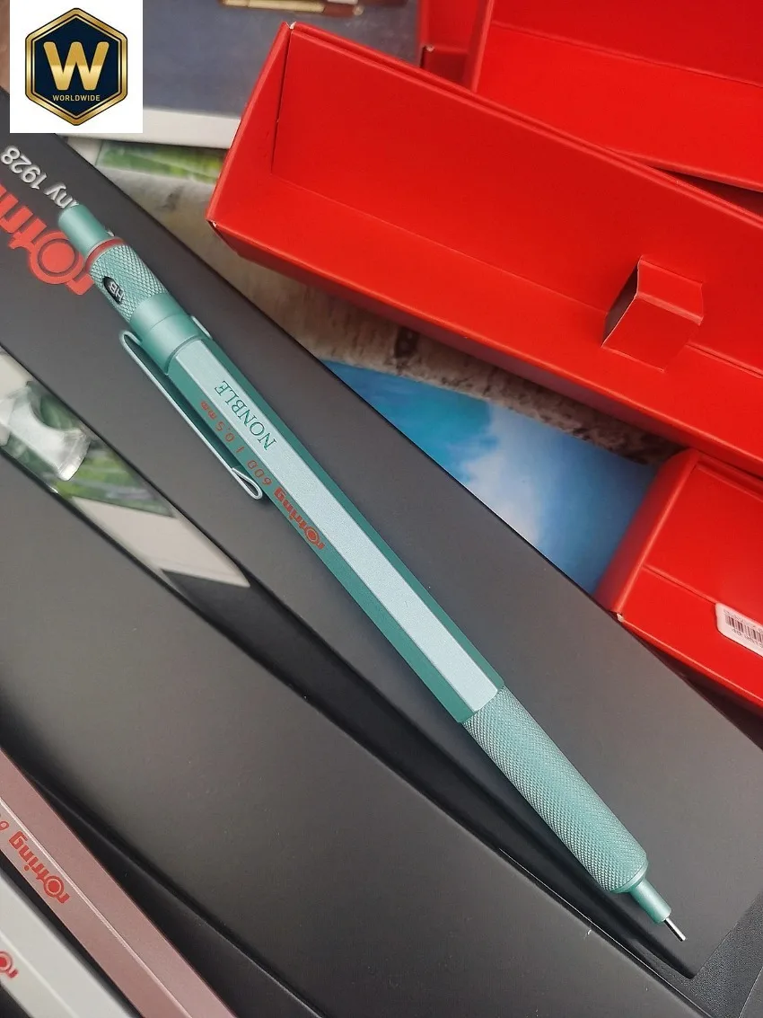 Rotring 600 Limited Rose Gold White & Gold Mechanical Pencil ...