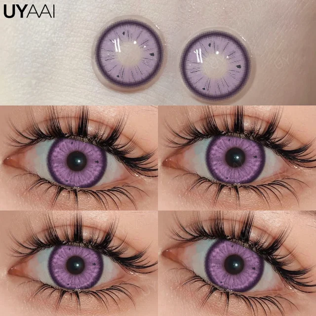 Natural Purple Eye Color