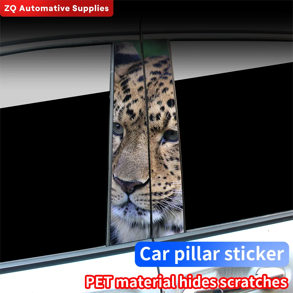 Car-Stickers-Leopard-DIY-Auto-B-pillar-Vinyl-Decals-Waterproof-Car ...