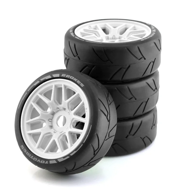 1Set-103mm-1-8-RC-Off-Road-Buggy-Rally-Car-Tires-Wheel-17mm-Hex-for ...