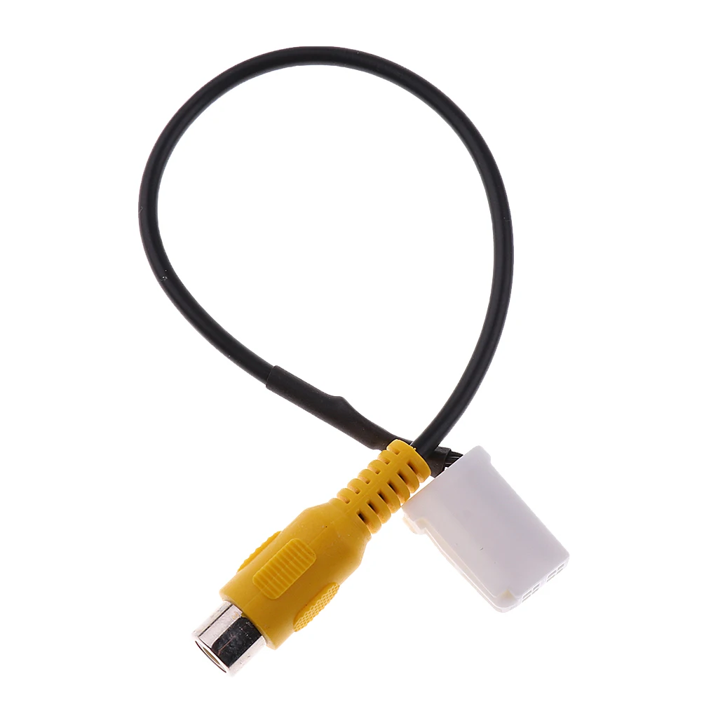 Automotive-Reverse-Backup-Camera-RCA-Video-Wire-Cable-Plug-Adapter-For ...