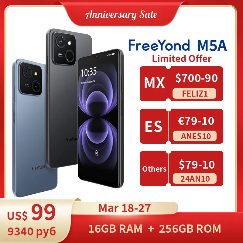 FreeYond-M5A-256GB-ROM-8GB-8GB-Extended-RAM-Up-to-16GB-50MP-6-6-Screen ...