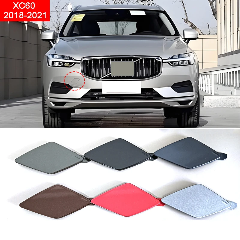 For-Volvo-XC60-2018-2021-Car-Front-Bumper-Tow-Hook-Eye-Cover-Cap ...