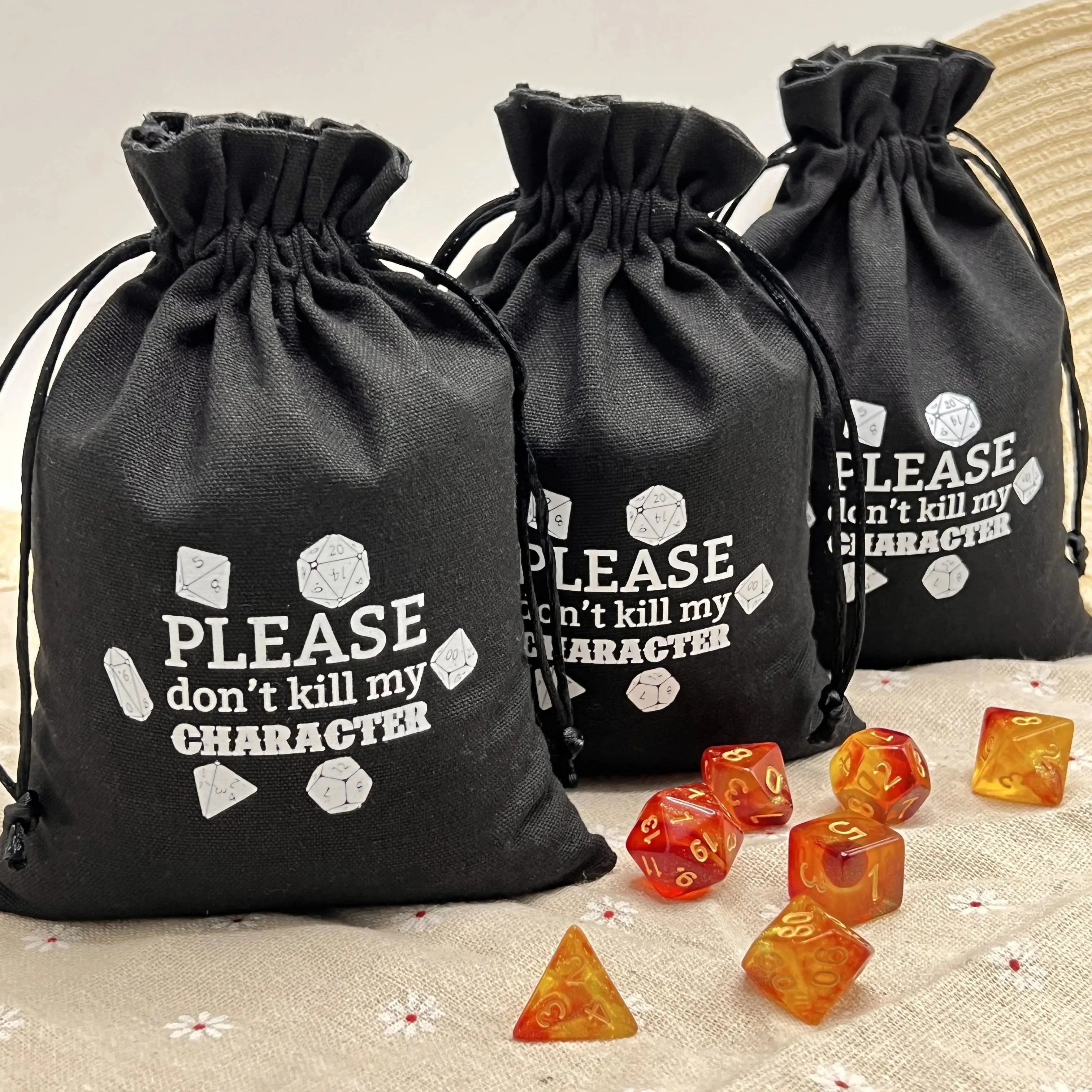 5PCS-LOT-Dice-Tarot-Storage-Drawstring-Bag-Package-Witch-Divination ...