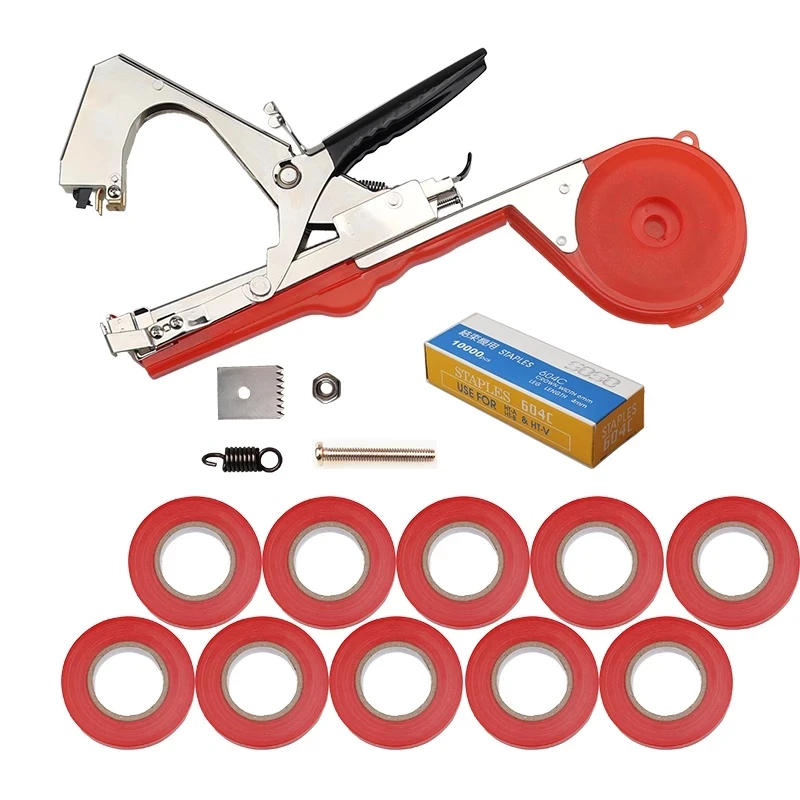 New-Potable-Plant-Hand-Tying-Tape-tool-Tapener-Machine-Garden-Stem ...