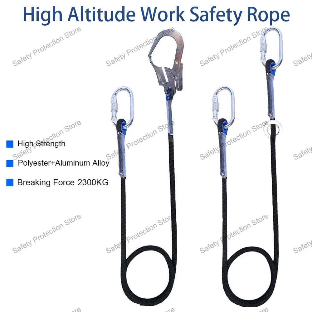 High-Altitude-Work-Safety-Belt-Rope-Hook-Electrician-Protective-Safety ...
