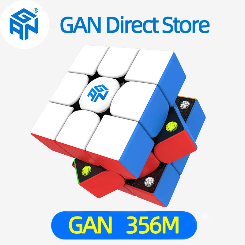 Gan 356 m Magnetic Speed cube Stickerless GAN 356m 3x3 speedcube 3x3x3 ...